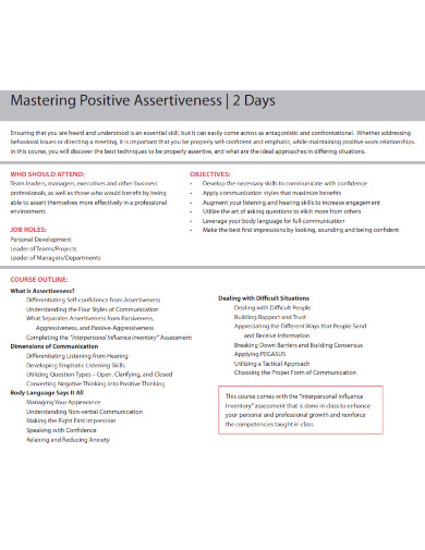 Assertive Communication - 100+ Examples, How to Write, Tips, Download PDF