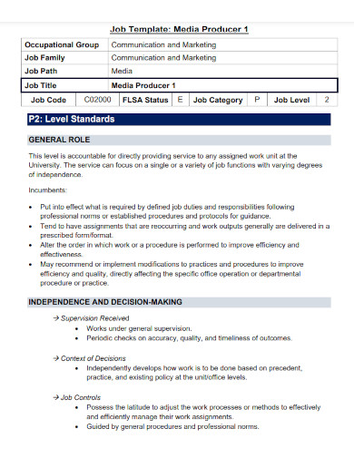 Producer - Examples, PDF | Examples