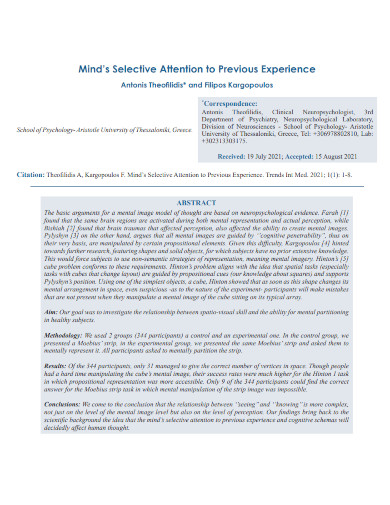 Selective Attention - Examples, PDF | Examples