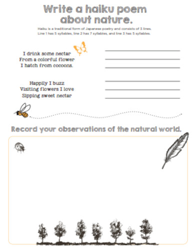 Haiku Poem - Examples, PDF | Examples
