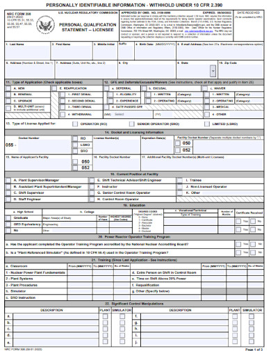 Statement of Qualifications - Examples, PDF | Examples