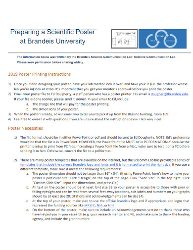scientific poster - Examples, PDF | Examples