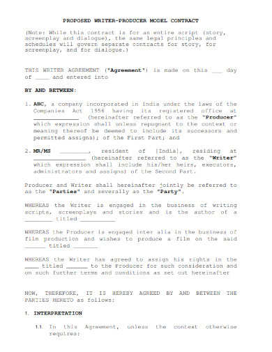 Producer - Examples, PDF | Examples