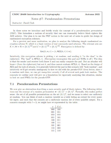Permutation - 12+ Examples, Format, How To Write, PDF