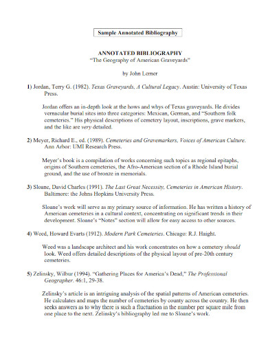 Bibliographical- Examples, PDF | Examples