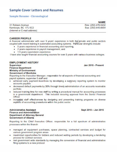 General Resume- Examples, PDF | Examples