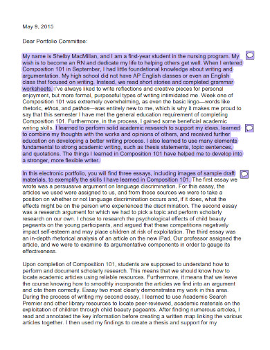 23+ Student Portfolio Examples - PDF | Examples