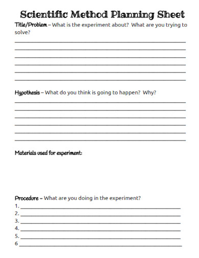 Scientific Method - Examples, PDF | Examples
