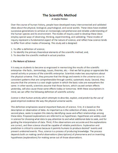 Scientific Method - Examples, PDF | Examples
