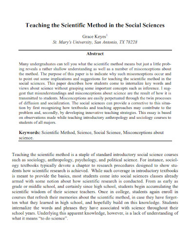 Scientific Method - Examples, PDF | Examples