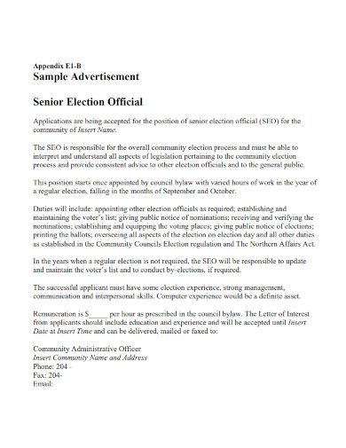 Advertisement - Examples, PDF | Examples