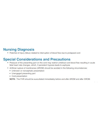 Nursing Diagnosis - Examples, PDF | Examples