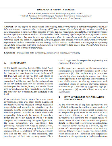 Sovereignty - Examples, PDF | Examples
