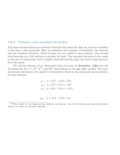 Standard Deviation - 99+ Examples, Format, How to Find, PDF