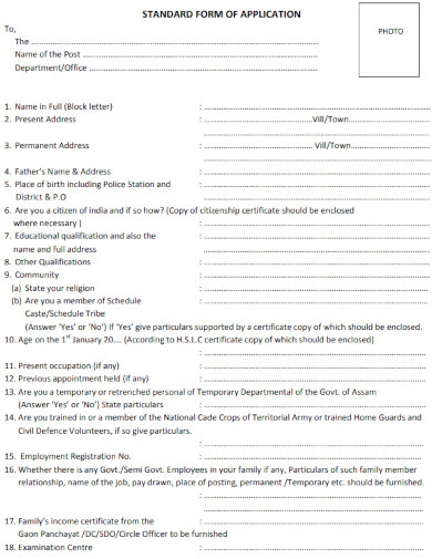 Standard Form - Examples, PDF | Examples
