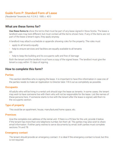 Standard Form - Examples, PDF | Examples