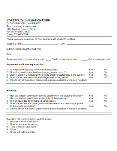 23+ Student Portfolio Examples - PDF | Examples