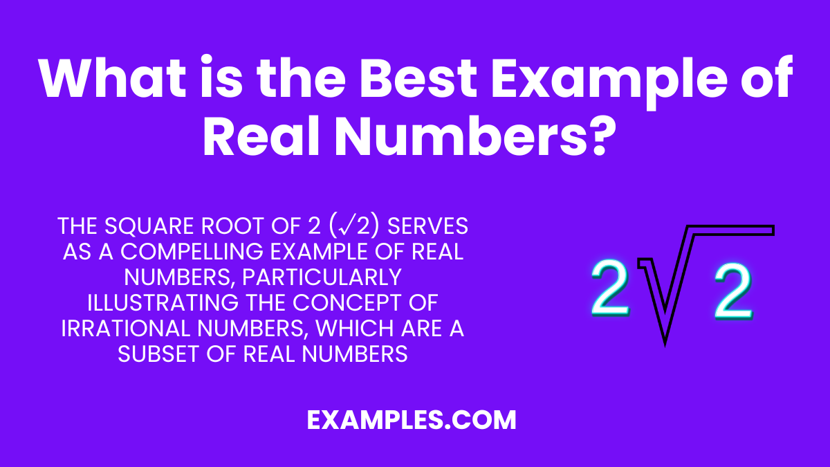 Real Numbers - 7+ Examples, How To Discern