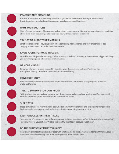 Emotional Health - 12+ Examples, How To Improve, PDF