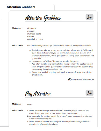 Attention Grabbers - Examples, PDF | Examples