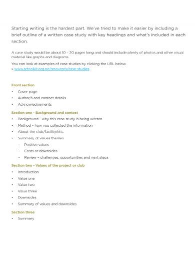 Case Study - Examples, PDF | Examples