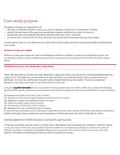 Case Study - Examples, PDF | Examples