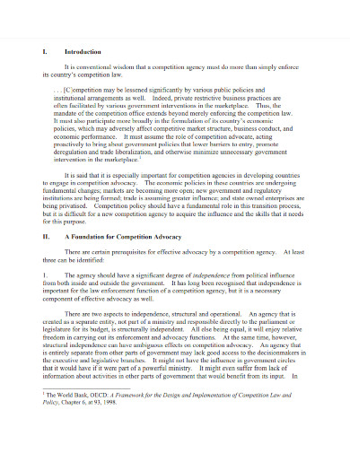 Advocacy - Examples, PDF | Examples