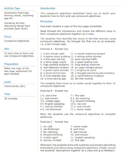 Compound Examples - Examples, PDF | Examples