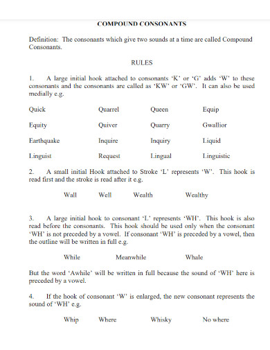 Compound Examples - Examples, PDF | Examples
