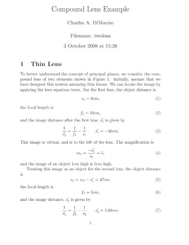 Compound Examples - Examples, PDF | Examples