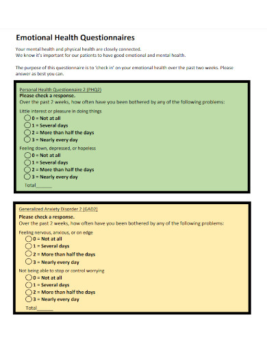 Emotional Health - 12+ Examples, How To Improve, PDF