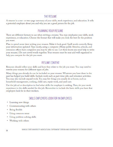 Resume Skills - Examples, PDF | Examples