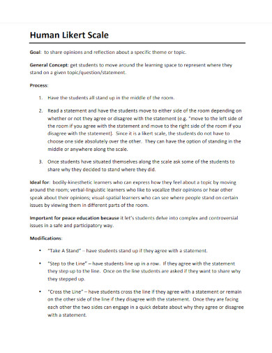 Likert Scale - Examples, PDF | Examples