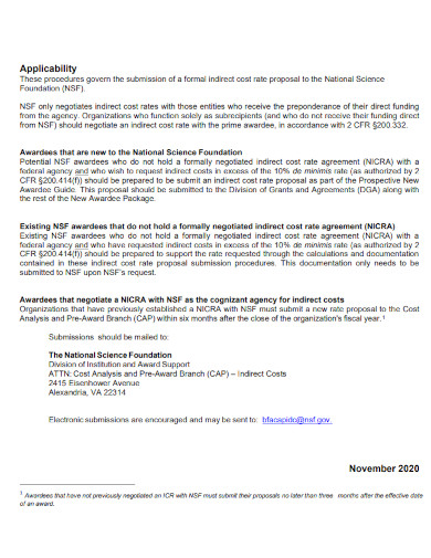 Indirect Cost - Examples, PDF | Examples