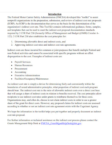 Indirect Cost - Examples, PDF | Examples