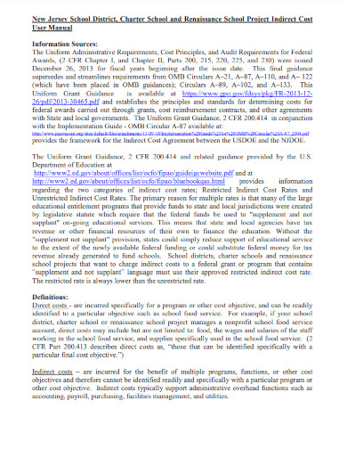 Indirect Cost - Examples, PDF | Examples