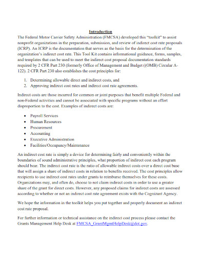 Indirect Cost - Examples, PDF | Examples