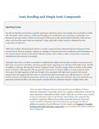 Ionic Compounds - 10+ Examples, Format, How to Name, PDF