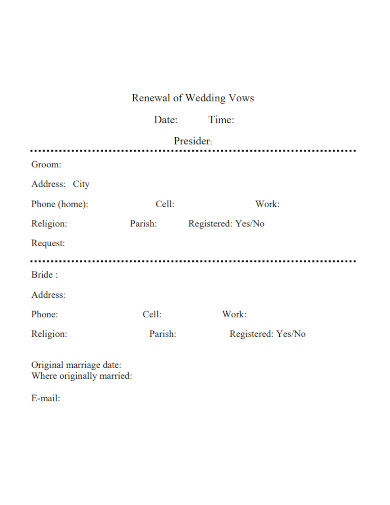 Wedding Vows - Examples, PDF | Examples