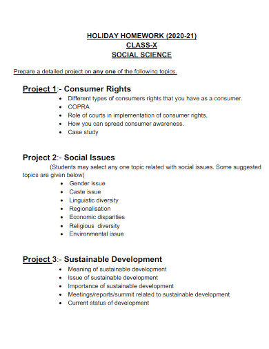 Social Issues - Examples, PDF | Examples