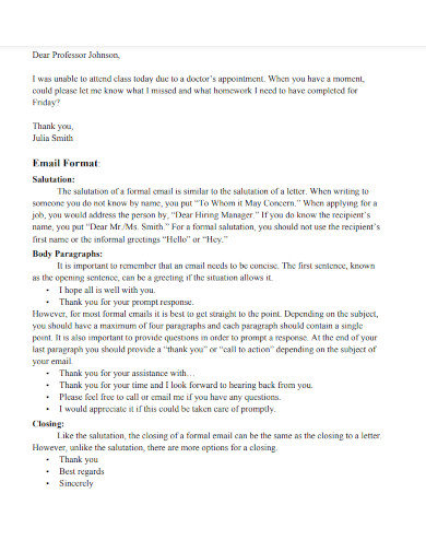 Formal Business Letter - Examples, PDF | Examples
