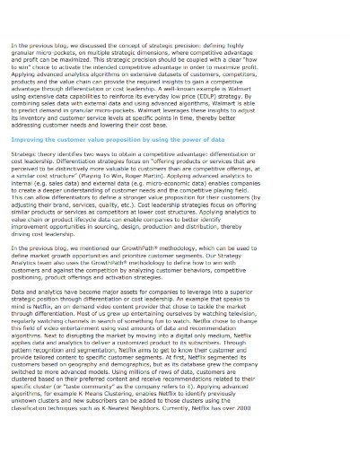 Competitive Advantage - Examples, PDF | Examples