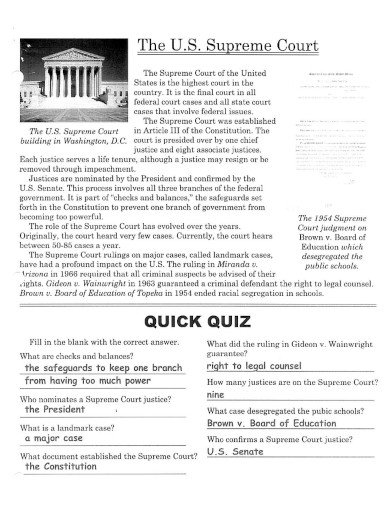 Checks and Balances - Examples, PDF | Examples