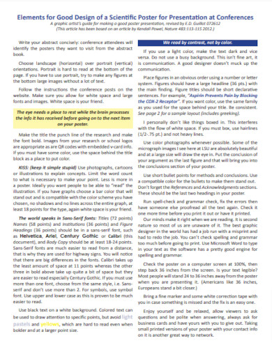 scientific poster - Examples, PDF | Examples