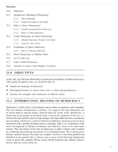 Participatory Democracy - Examples, PDF | Examples