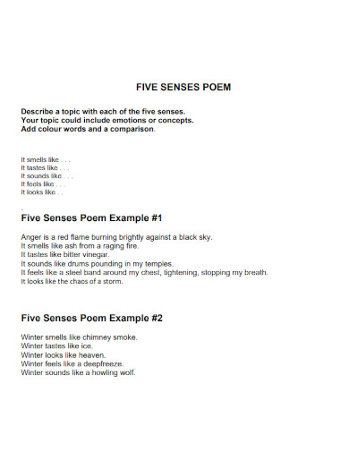Poem - Examples, PDF | Examples