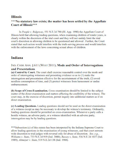 Leading Question - Examples, PDF | Examples