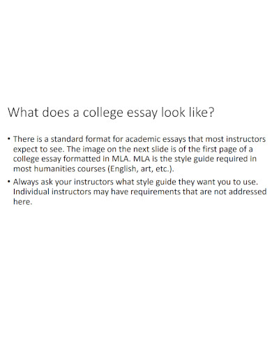 MLA Format Essay - Examples, PDF | Examples