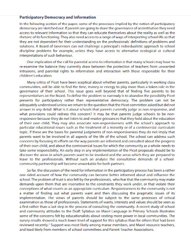 Participatory Democracy - Examples, PDF | Examples