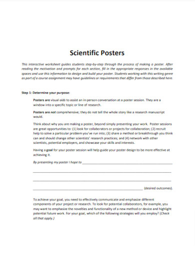 scientific poster - Examples, PDF | Examples